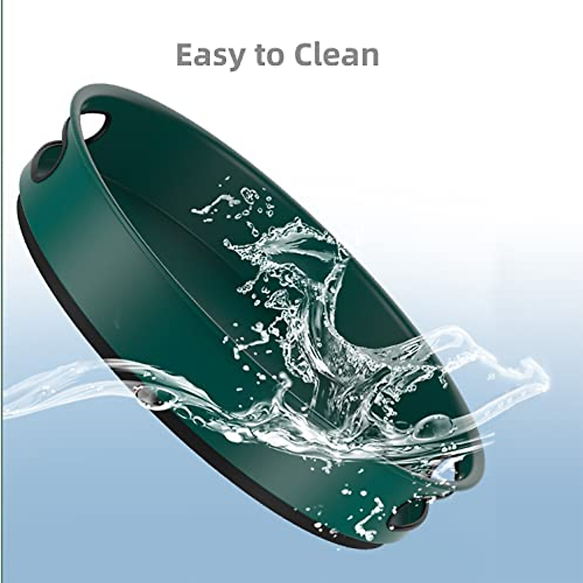 2Pack Lazy Susan Turntable Organizer Round Metal Lazy Susan Storage 12 &10 Inch for Kitchen/Cabinet/Living Room/Bathroom Refrigerator （Green）