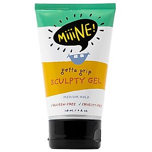 MiiiNE! Getta Grip Scultpty Gel 4oz | Medium-Strong Hold Kids Hair Gel for Boys - Styling Gel with Light Smell and No Flaking – Cruelty Free Hair Gel for Kids Made in USA | By Stylists For Kids