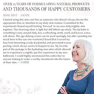 Martine: Pure & Simple Facial Mist Spray to Hydrate, Tone, and Soften Skin, Setting Spray Made With Double Helix Water. (4 oz)