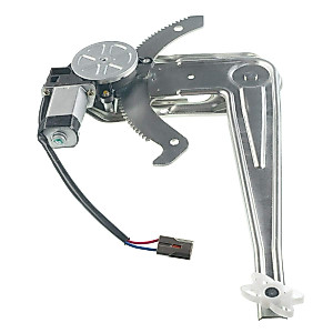 YHTAUTO Front Power Window Regulator Driver Side with 2-Pin Motor Assembly for Ford Ranger 1993-2011