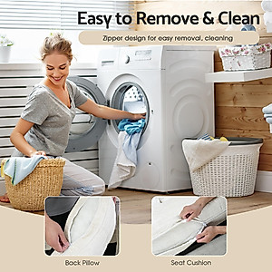 L Shaped Convertible Sectional Couch，82" Luxury Chenille 3-Seater Comfy Sofa With Reversible Chaise & Fluffy Armrests For Living Room Apartment Small Space Bedroom Office(Beige+Black legs,82")