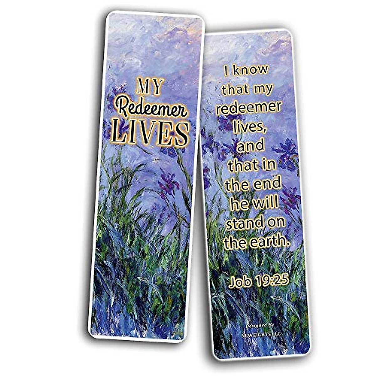 Christian Bookmarks Cards - in Christ Alone (30-Pack) - Gift Ideas for Sunday School, Youth Group, Church Camp, Bible Study - Easter Day, Thanksgiving, Christmas - Prayer Cards - War Room Decor