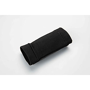 CHAMPRO Wristband Playbook; Single, Youth, Black, Model: AF49YB