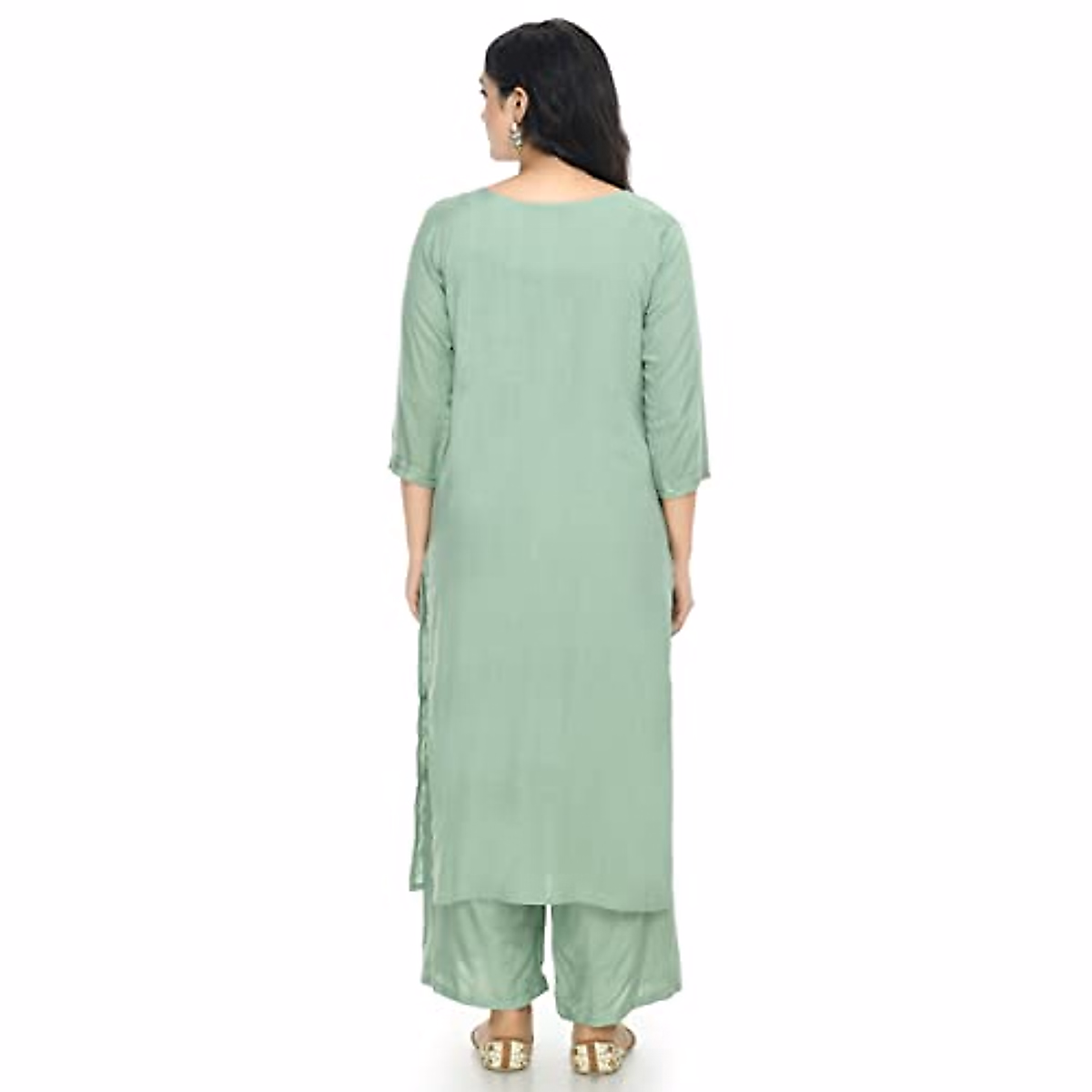 AnjuShree Choice Women Indian Top Cotton Kurti Palazzo pant for women Tunic top