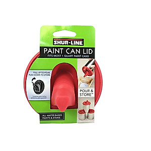 Shur-Line 2000576 Quart Store and Pour Paint Can Lid