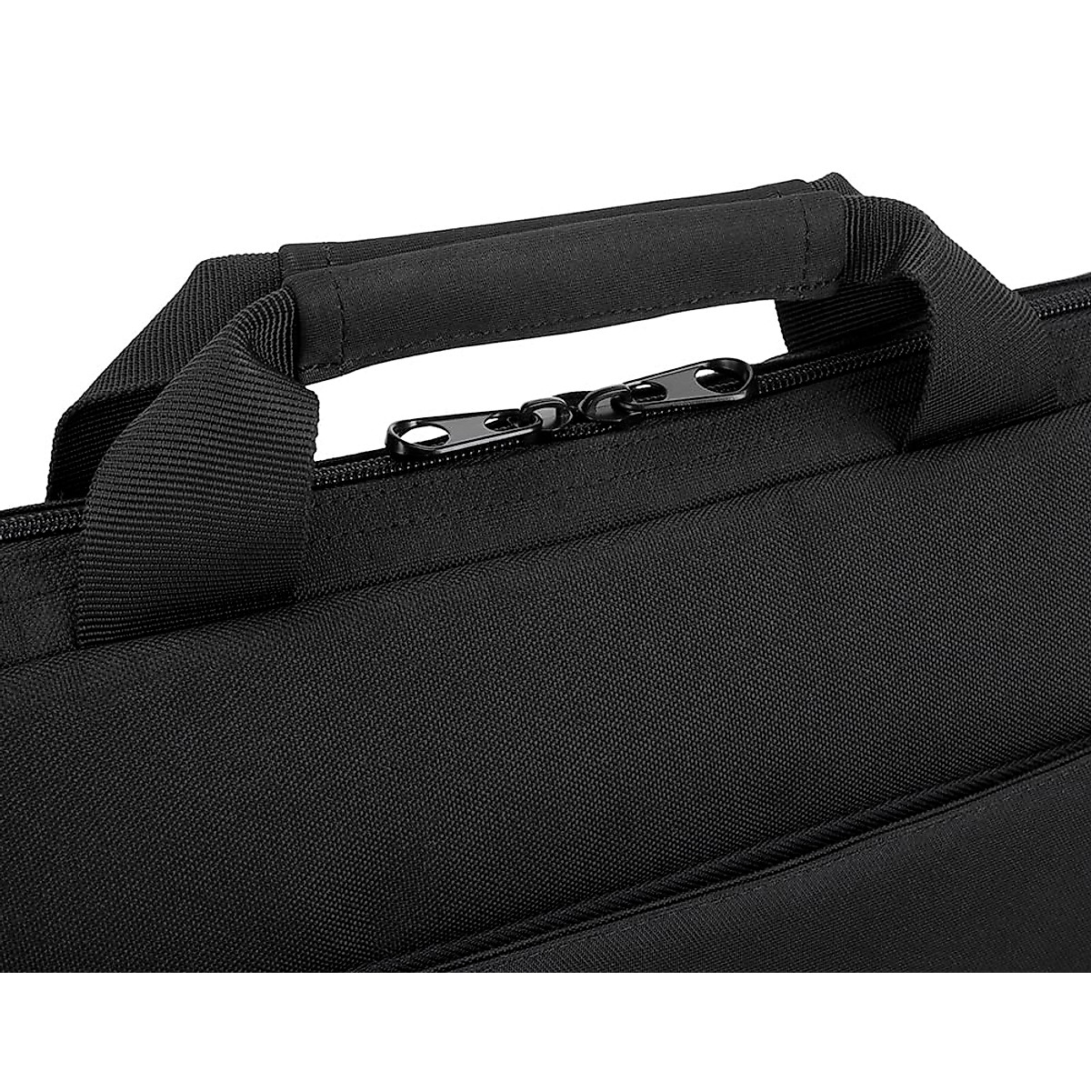 Lenovo Laptop Shoulder Bag T215 15.6 inch - Black- Slip Laptop Compartment - Front Zippered Pocket - Adjustable Strap