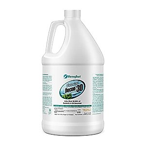 Benefect Botanical Decon 30 Disinfectant Cleaner - All Natural Formula for Effective Cleaning Power - Ideal for Restoration Jobs & Water Damage - 20476 - 1 Gallon