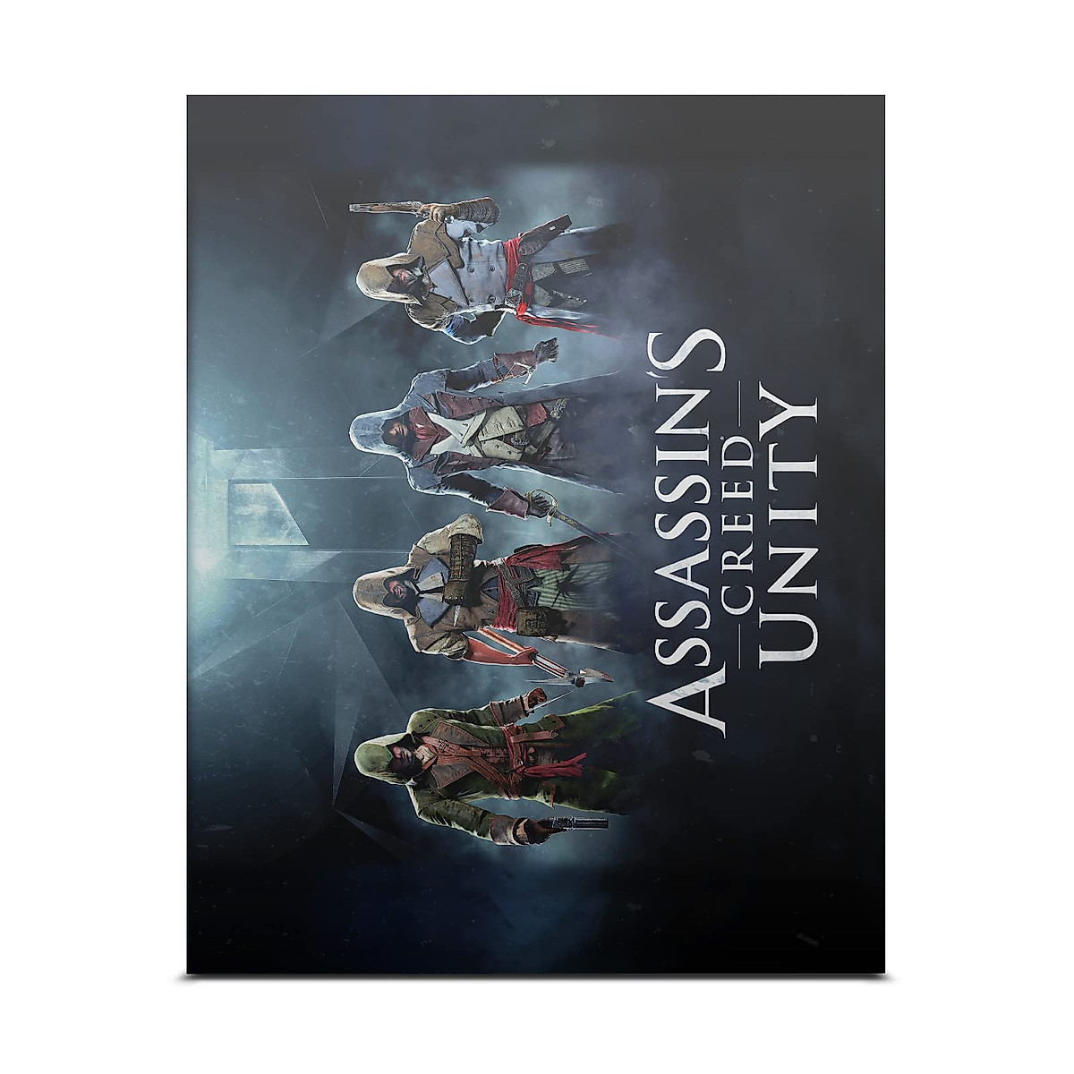 Head Case Designs Officially Licensed Assassin's Creed Group Unity Key Art Vinyl Sticker Gaming Skin Decal Cover Compatible With Xbox One X Console and Controller Bundle