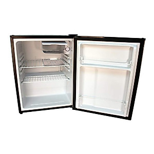 RF-245SS: 2.4 cu. ft. Stainless Refrigerator with Energy Star