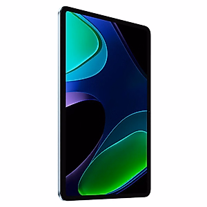 Xiaomi Pad 6 WiFi Version 11 inches 144Hz 8840mAh Bluetooth 5.2 Four Speakers Dolby Atmos 13 Mp Camera + Fast Car 51W Charger Bundle (128GB + 6GB, Mist Blue)