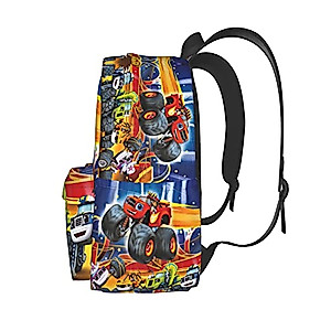Truck Car Blaze Backpack Casual Backpack Laptop Backpack Sports Outdoor