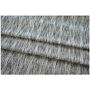 XMTXZYM 2 Meter Striped Yarn Dyed Jacquard Fabric Women's Dress Bag Decorative Sewing Fabric