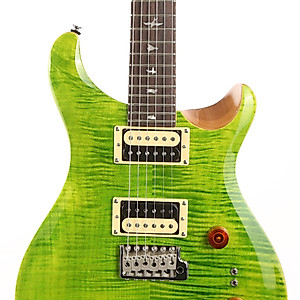 PRS Paul Reed Smith 6 String SE Custom 24 Electric, Charcoal with Gigbag, Right (107994:EV)