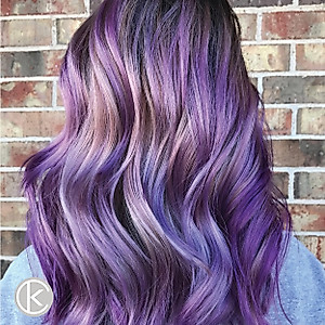 Keracolor Clenditioner PURPLE Hair Dye - Semi Permanent Hair Color Depositing Conditioner, Cruelty-free, 12 Fl. Oz.