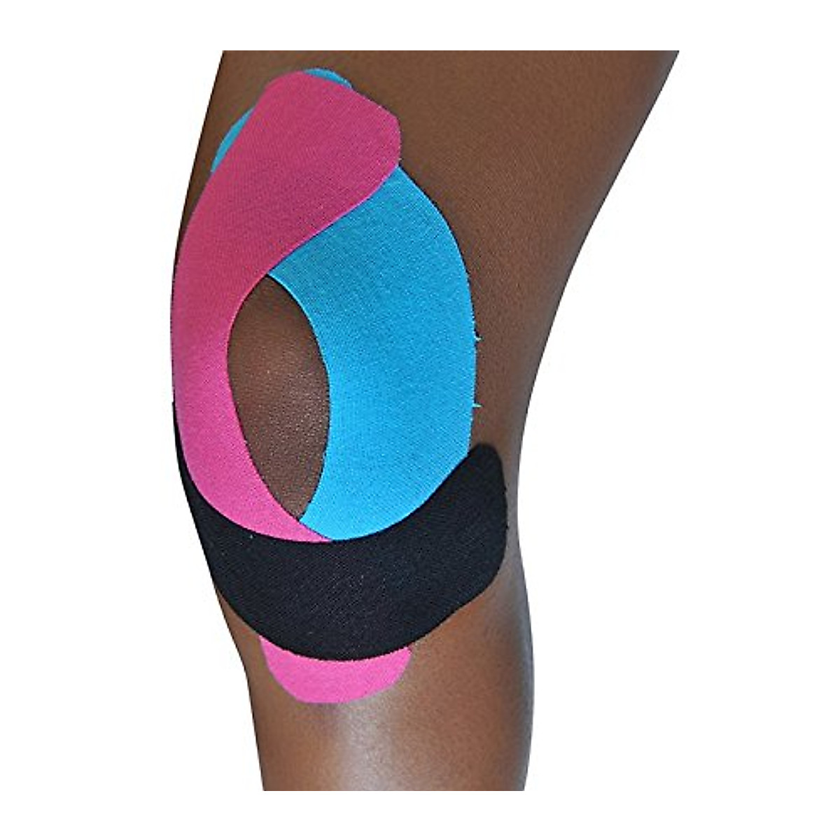 Kinesiology Tape Pro, Athletic Waterproof Muscle Support Adhesive Kinesio Sport Tape for Athletes 2 inches x 16.4 feet, 2 Rolls, Light Blue