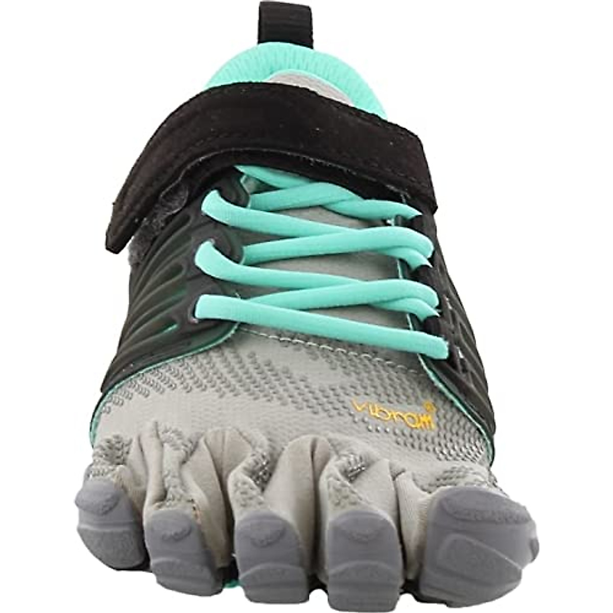 Vibram Women's V-Train Grey/Black/Aqua Cross-Trainer Shoe 37 EU (7-7.5 US)