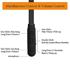 MAXROCK Wireless Sleeping Headphones - Noise Blocking Neckband Sleep Earplug Earbuds Bluetooth 4.1，Quick Charge Wireless Sleep Headsets for Insomnia, Side Sleeper, Snoring, Relaxation and Sports