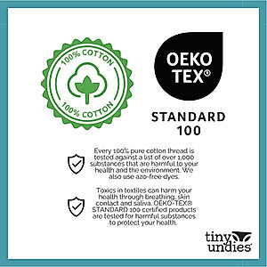 Tiny Trainers ORIGINAL - small cotton training pants, 3-pack (12 Months, Natural Undyed)