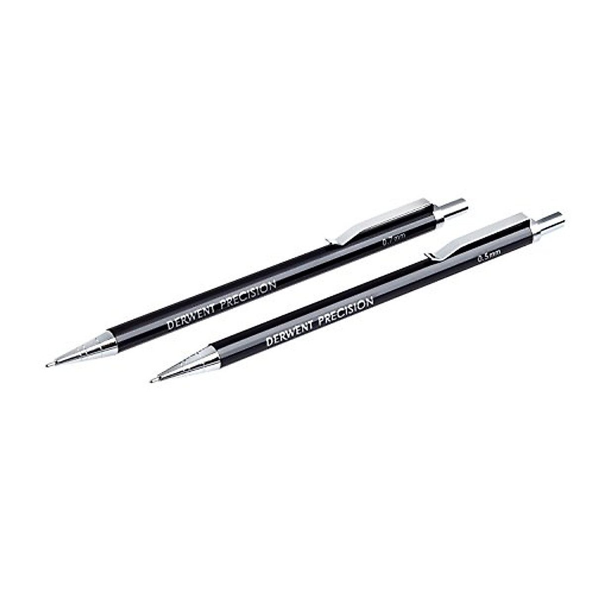 Derwent Mechanical Pencils 0.5, Metal Barrel, Precision, HB (2302428)