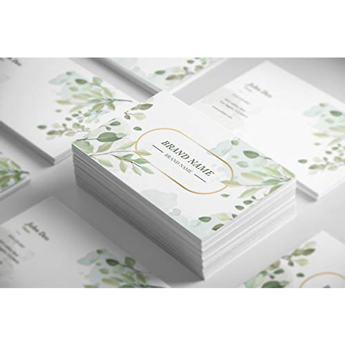 Premium Custom Business Cards 250 cards Elegant Shimmering Metallic Paper 3.5x2 inches Customizable Design with Luxurious Soft Texture