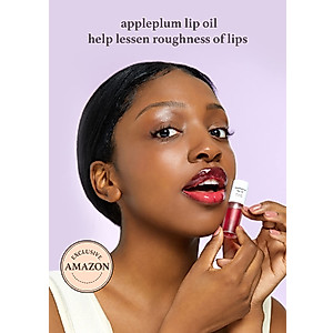 Nooni Korean Lip Oil - Appletea, 0.12 Fl Oz + Korean Lip Oil - Applecherry, 0.12 Fl Oz + Korean Lip Oil - Appleplum, 0.12 Fl Oz Bundle