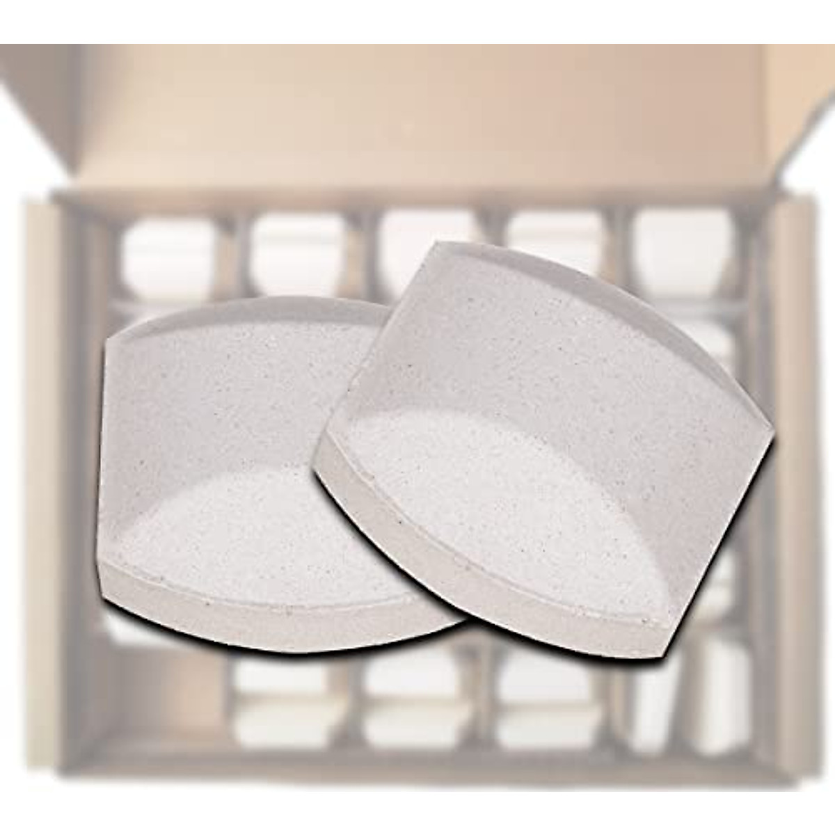 GasSaf Gas Grill Ceramic briquettes Replacement for 06000Y, NEXGRILL, Select Turbo Gas Grill Models (50 PCS)