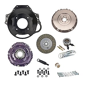 Speedway 1986-Up Small Block Compatible with Chevy Clutch Kit, 1 Piece Main Seal