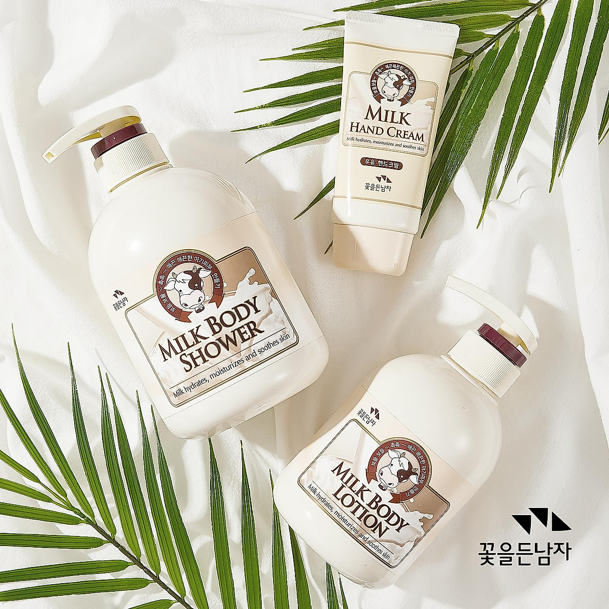 COSMOCOS SOMANG MILK BODY SOOTHING & MOISTURIZING LOTION 500ml