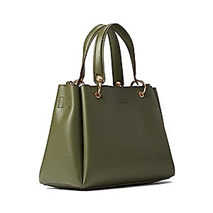 Anne Klein AK Lock Satchel, Moss