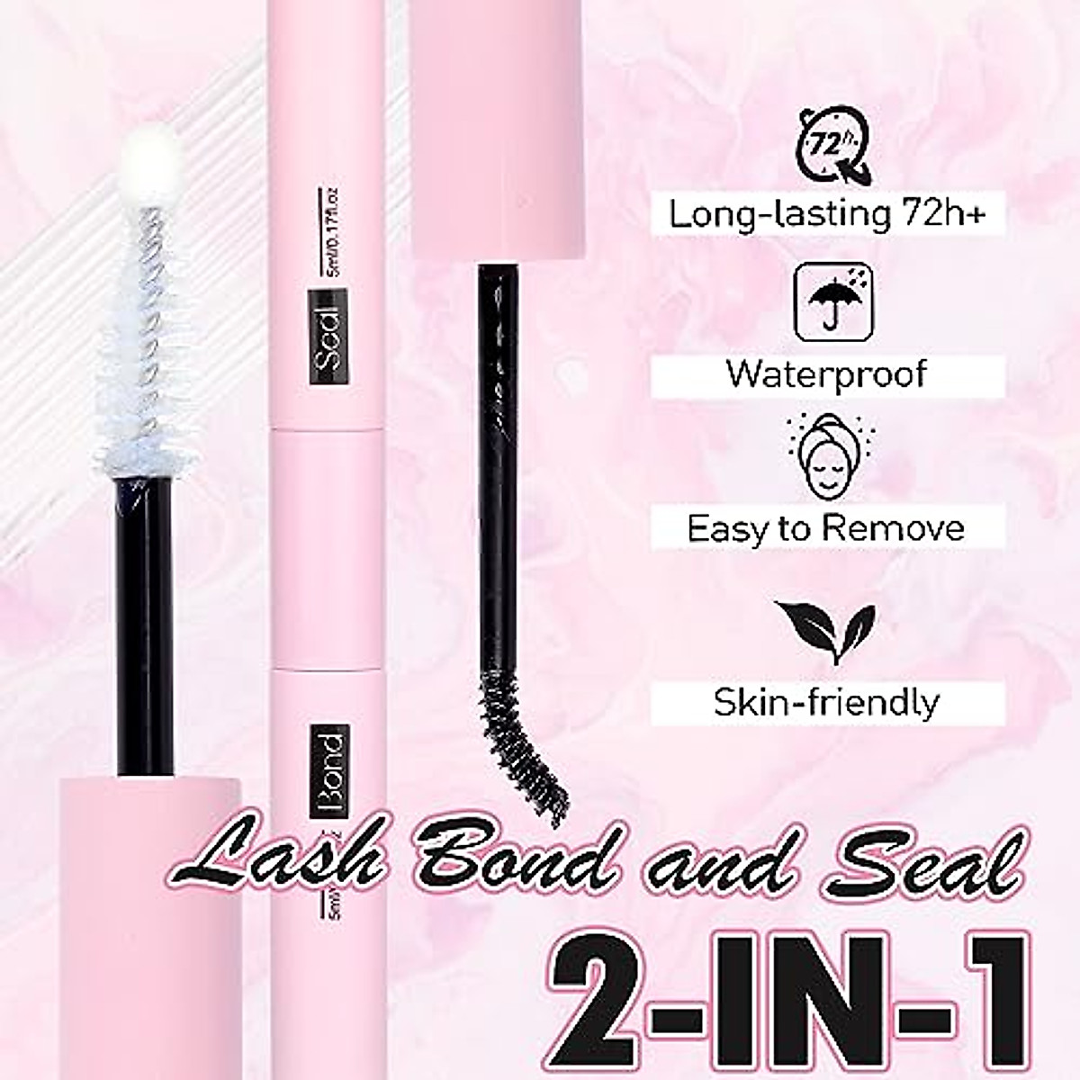 DIY Lash Extension Kit Lash Clusters Kit 168Pcs Natural Look Individual Cluster Eyelashes 10-16MM Eyelash Extensions at Home Lash Bond and Seal Strong Hold by Newcally