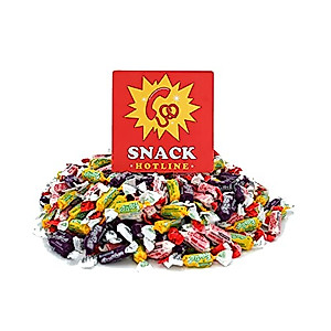Tootsie Roll Frooties 3 Flavor Combo Mix -1.75 LB Assortment of Sour Cherry-Grape-Lemon Lime- Bulk Taffy Individually Wrapped Variety Pack - Packaged in a Secure Heat Sealed Bag - Snack Hotline