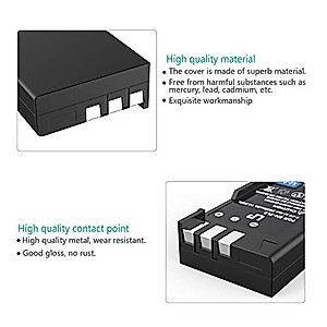 EN-EL9 EN EL9a Battery, LP Rechargeable Li-Ion Battery, Compatible with Nikon D40, D40X, D60, D3000, D5000 Cameras, Nikon MH-23 Charger