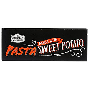 Veggiecraft Farms Penne Pasta - Low Carb Pasta, High Protein, Made with Sweet Potato, Lentil & Peas, Gluten Free, Plant Based Pasta Noodles, High Fiber, Vegan, Kosher, Non-GMO - 8 Ounce