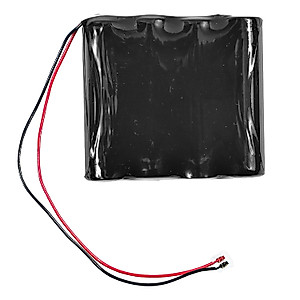 Synergy Digital Door Lock Batteries, Compatible with Saflok A28110 Replacement, (Alkaline, 6V, 2200 mAh), Replacement for Saflok X-GAA-FC42 Battery, Combo-Pack Includes: 5 x SDDC-A1115 Batteries