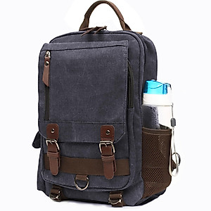 mygreen Men's Canvas Sling Bag Backpack Crossbody Travel Chest Bags Daypacks