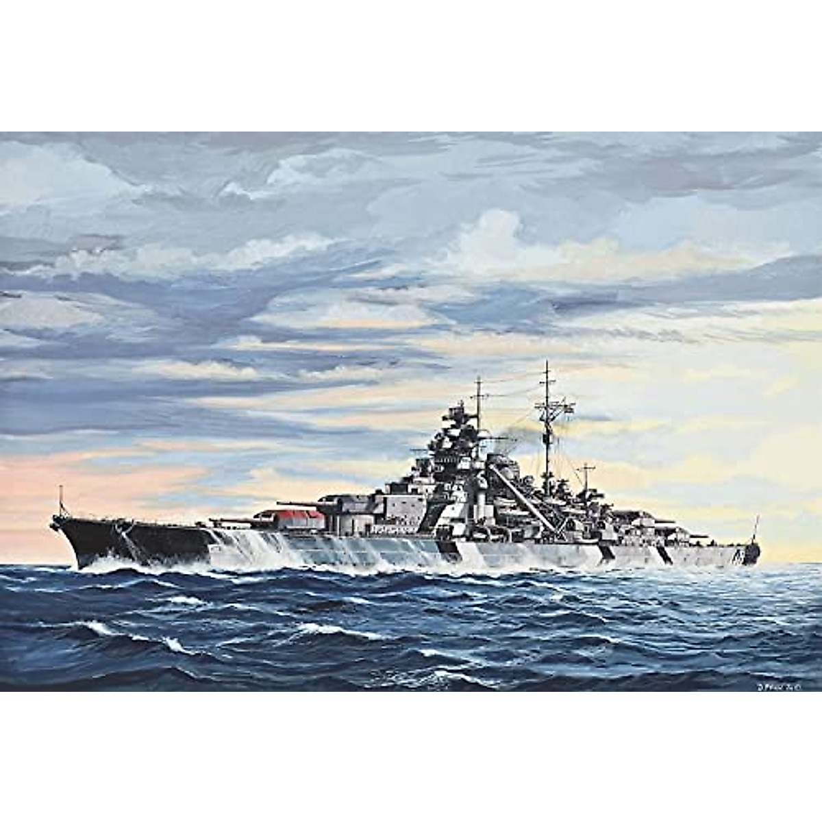 Revell of Germany Battleship Bismarck Plastic Model Kit