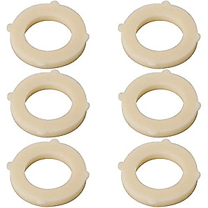 Sawyer Products SP134 TAP Water Filtration System, Fits Faucets & Hose Bibs, Blue (one Size) & Water Filter Replacement Gasket Seals, 6-Pack