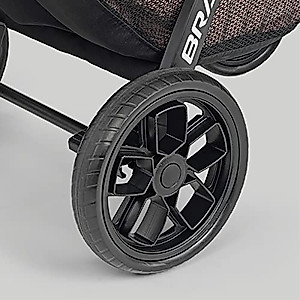 Chicco Bravo LE ClearTex Quick-Fold Stroller - Pewter | Grey