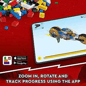 LEGO NINJAGO Nya’s Water Dragon EVO 71800 Toy for Girls and Boys 6 Plus Years Old, Mythical Creature Figure Building Set, Ninja Action Birthday Gift Idea