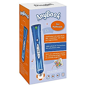 AnyBook Reader Audio Pen: Perfect Learning Aid for Elementary Schools - Record, Playback, and Personalize Books, Worksheets, and Education Materials with Digital Reader Stickers