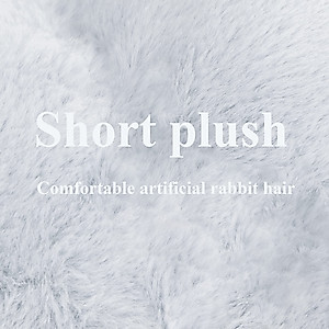 DEBANG HOME Dog Bed for Large Dogs,Medium Dog Bed for Medium Dogs,Calming Dog Beds,Anxiety Comfy Durable Pet Beds with Reversible&Washable Cushion,Square Dog Bed in Grey Color