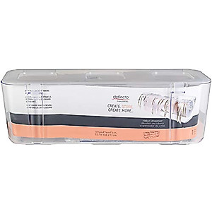 Deflecto Ribbon Dispenser, Clear