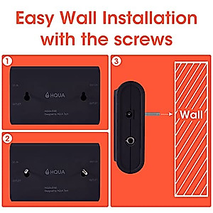 HQUA S350 Whole House Electronic Water Descaler, Alternative Water Softener, Salt Free, Limescale and Rust Removal and Prevention System
