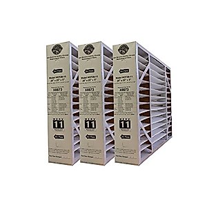 Lennox Healthy Climate X6673 20x25x5 MERV 11 Filter-Actual Size 19-3/4" X 24-3/4" X 4-3/8"; PACK OF 3 FILTERS | Replacement for Honeywell HW 1037