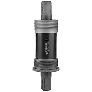 VGEBY1 Bike Bottom Bracket Square Hole Crank Axis, Bicycle Middle Mountain Bike Center Shaft for Square Tapered Spindle Crank(68X127.5L)