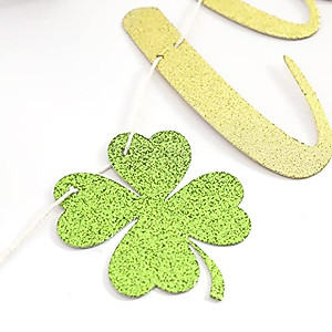 Lucky in Love Banner - St Patricks Day Decoration,st Patricks Day Banner,st Patricks Day Wedding Decor, St Patricks Day Bridal Shower,lucky in Love St Patricks Bachelorette Party Banner