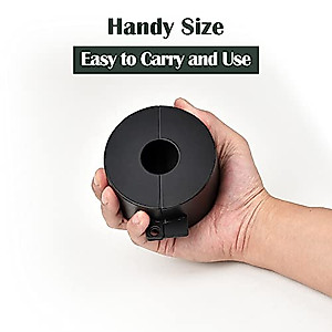 MOSECYOU Door Knob Lockout Device, Cover to Disable The Doorknob/Faucet/Valve, Prevents Turning of Door Knob and Access to Keyhole, Prevents Operating The Knob (Without Padlock)