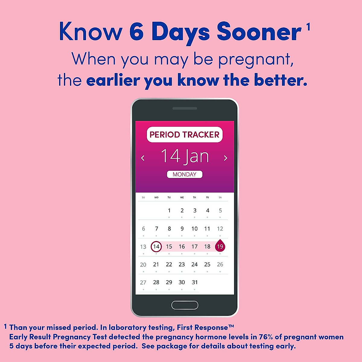 FIRST RESPONSE Comfort Check Pregnancy Test, 8 Count