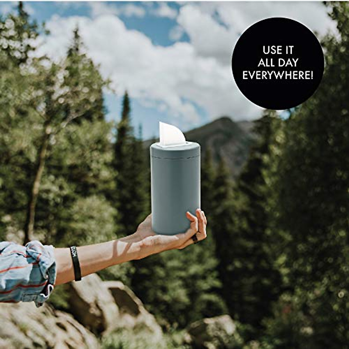 BALIBETOV Yerba Mate Container (Yerbero) with Spout - Long Lasting 304 Stainless Steel Containers with Pouring Lids for Easy Filling Mate Cup - Works for Sugar Dispenser/sugar container (Grey)