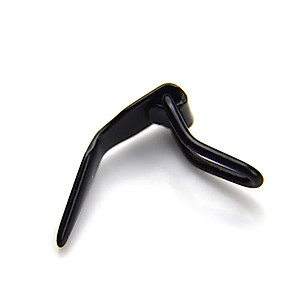 Luresport 20pcs Stainless Steel Hook Keeper for Lure Collapsible Rod Building Component Repair Fishing Rod DIY Accessory